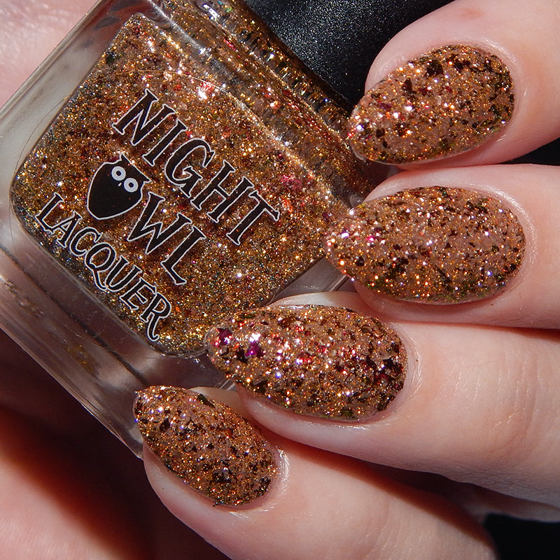 Fun With Foliage – Night Owl Lacquer