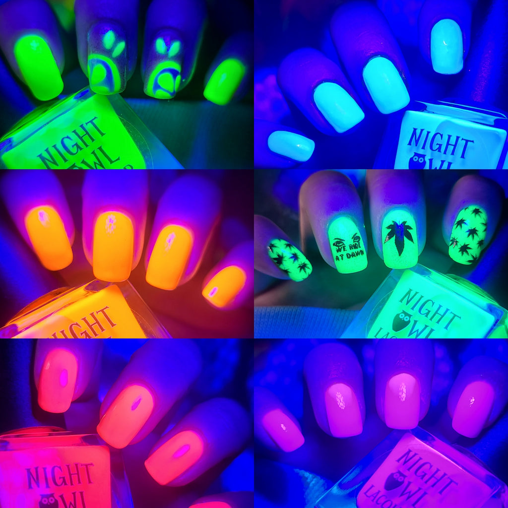 Neon Jello Collection – Night Owl Lacquer