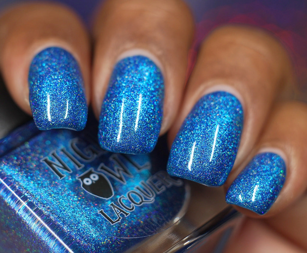 Blue Metallic Holo (FINAL STOCK) – Night Owl Lacquer
