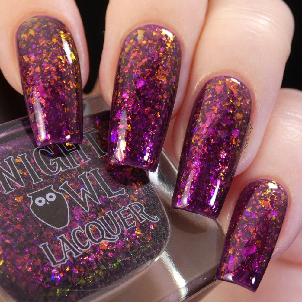 Favorite Flannel – Night Owl Lacquer